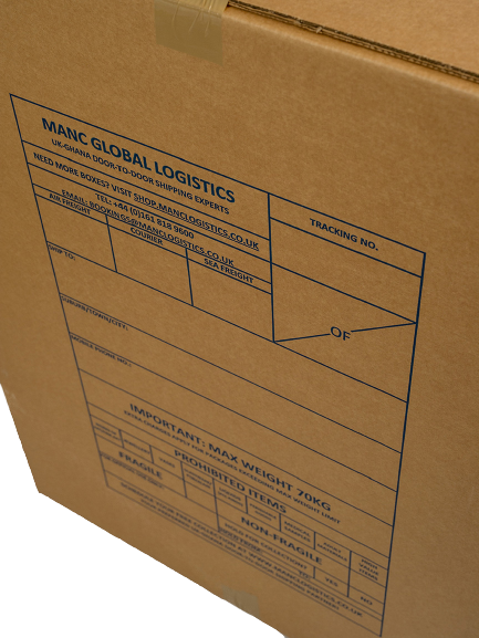 Extra Large Box + Shipping to Ghana | Manc Global Logistics